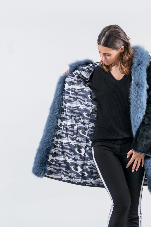 Mink Fur Parka - 100% Real Fur - Haute Acorn